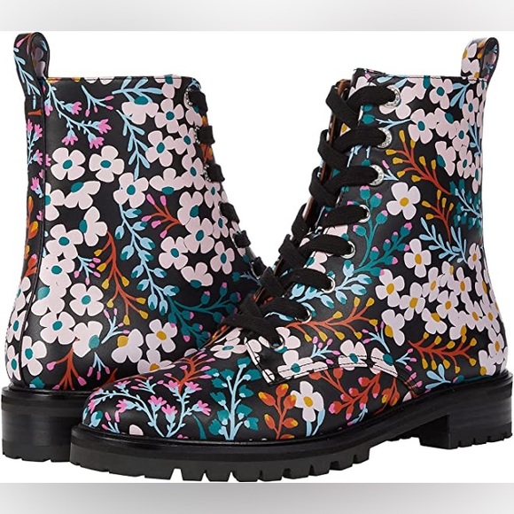 kate spade | Shoes | Kate Spade New York Jemma Floral Printed Lace Up ...